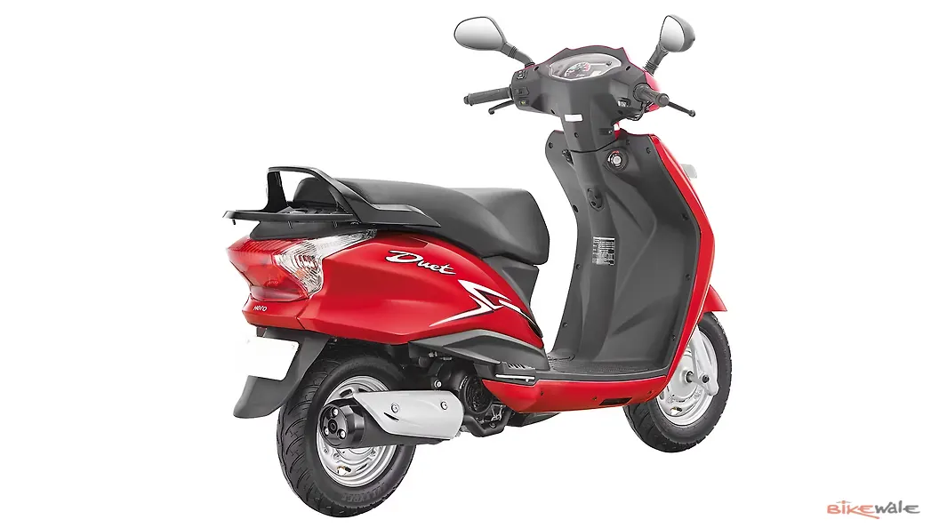 Hero Duet Front Three-Quarter Image – BikeWale