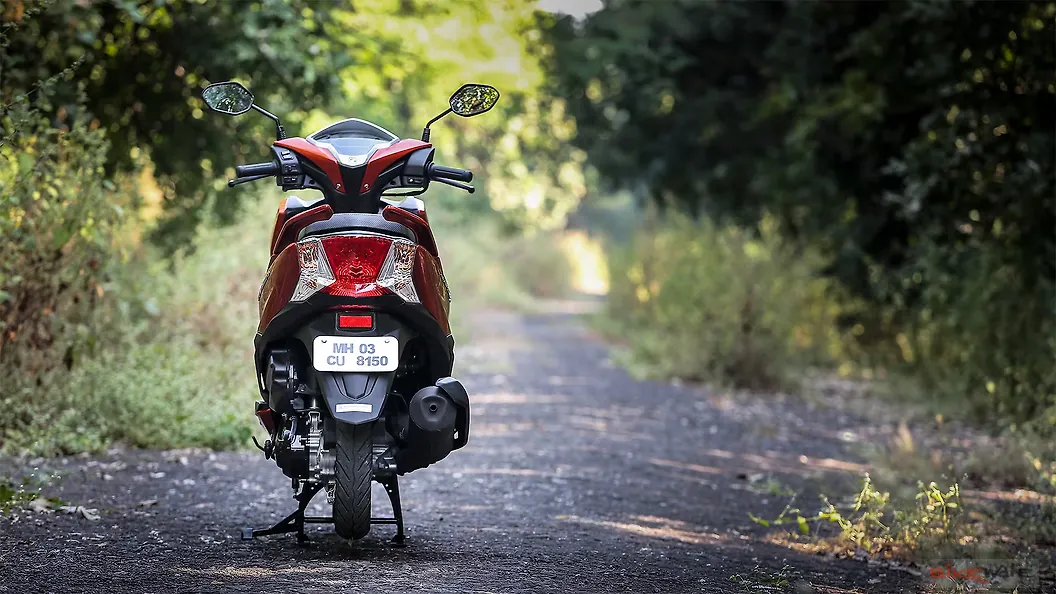 Honda Grazia Front View Image – BikeWale