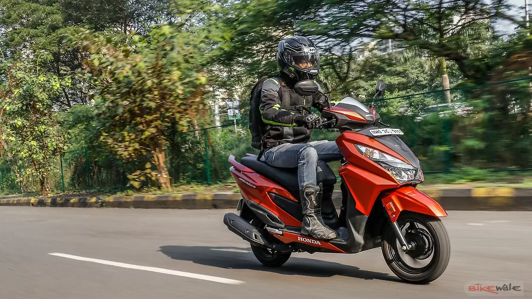 Honda Grazia Front View Image – BikeWale
