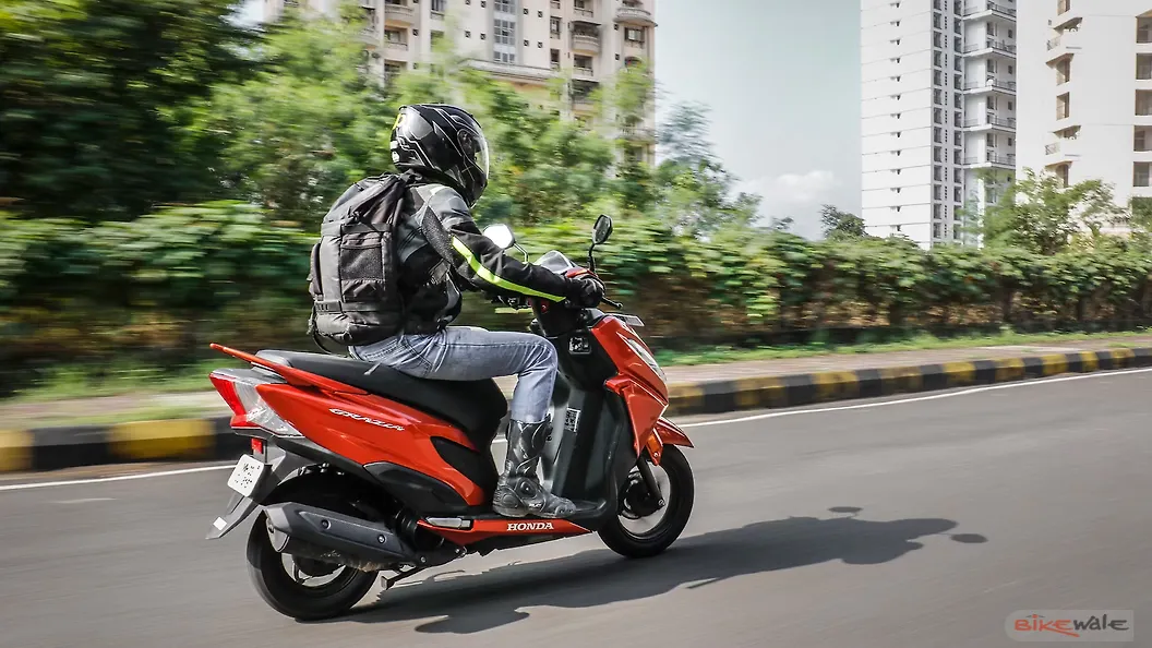 Honda Grazia Front View Image – BikeWale