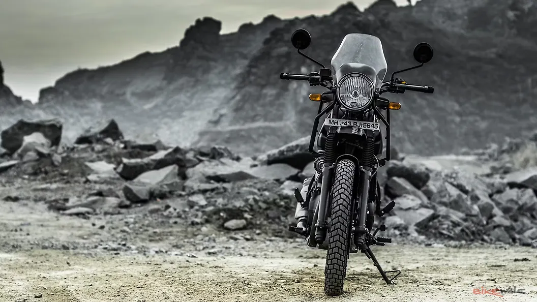 Royal Enfield Himalayan Front Three-Quarter Image – BikeWale