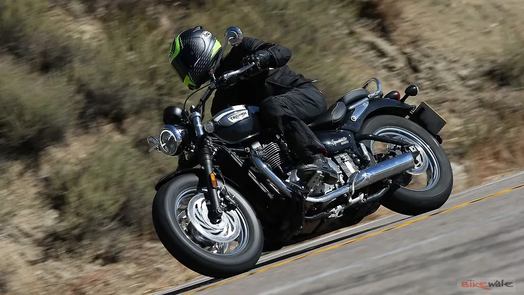 Triumph Bonneville Speedmaster [2019] Action Image – BikeWale