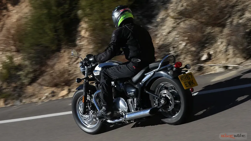 Triumph Bonneville Speedmaster [2019] Action Image – BikeWale