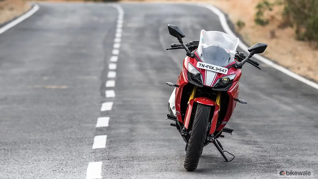 TVS Apache RR 310 Action Image – BikeWale