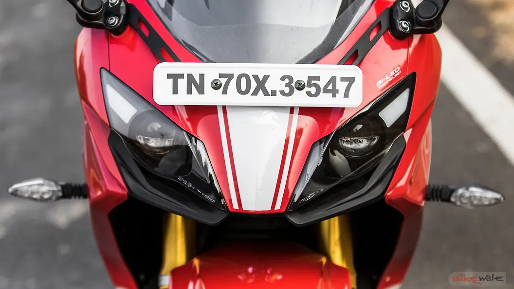 TVS Apache RR310 Action Image – BikeWale