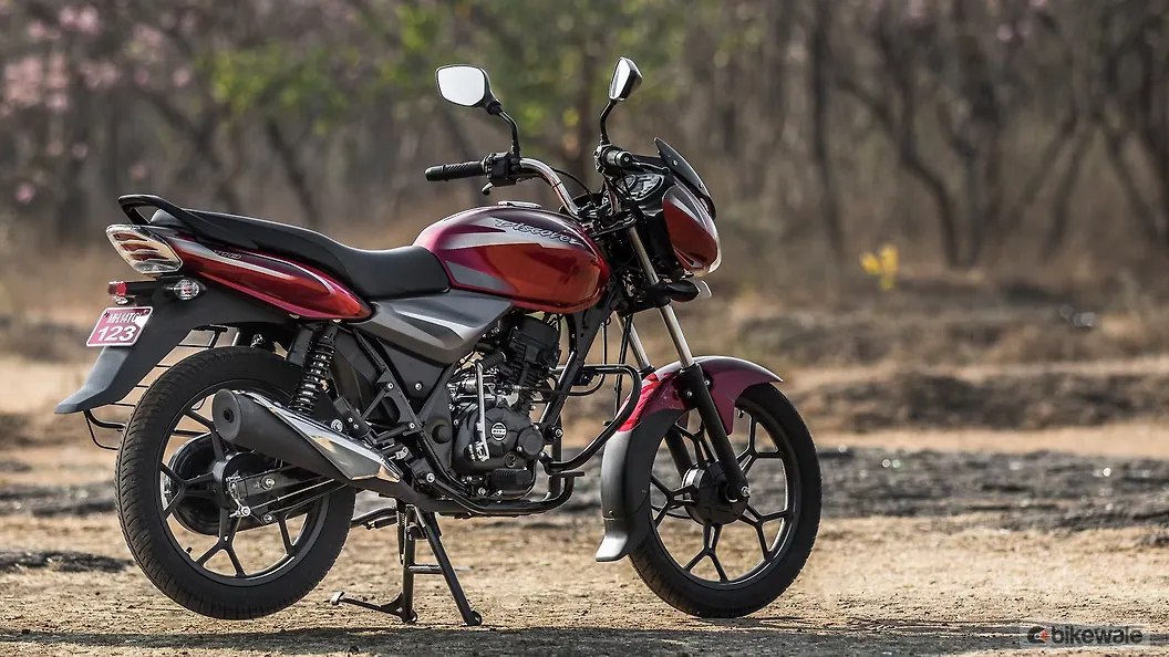 Bajaj Discover 110 Rear Three-Quarter Image – BikeWale