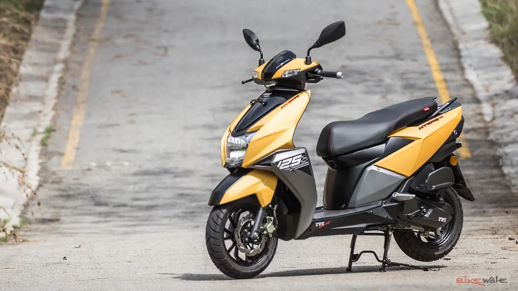 TVS Ntorq 125 Action Image – BikeWale