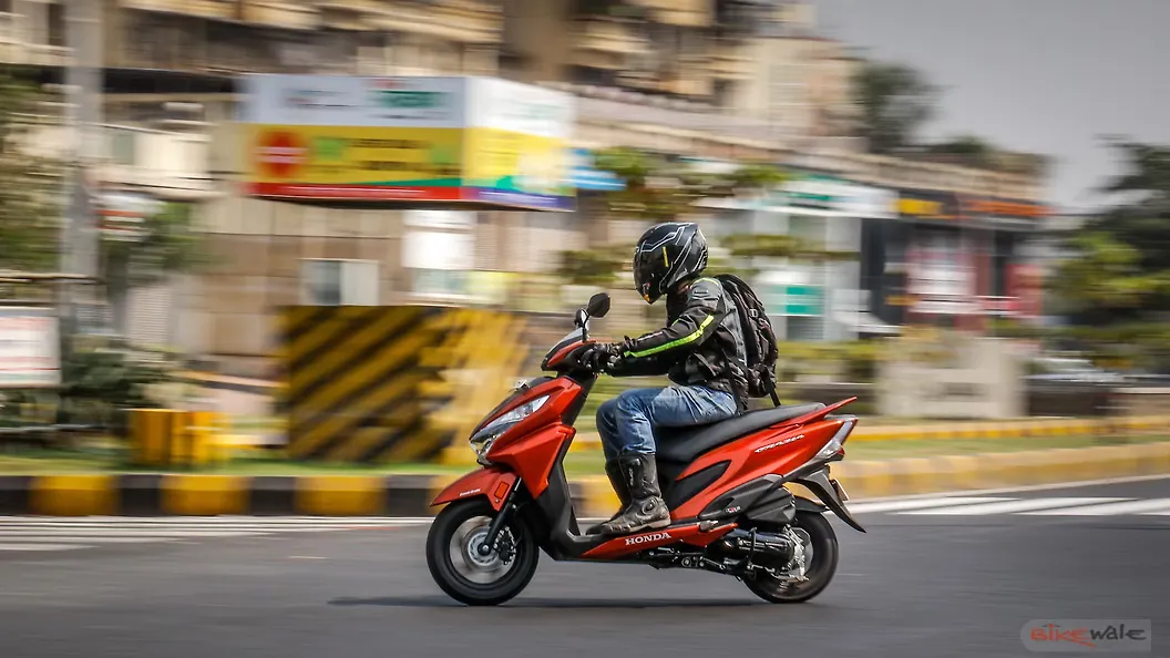 Honda Grazia Front View Image – BikeWale