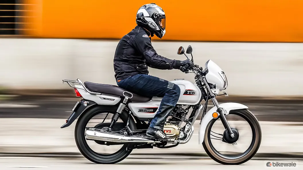 TVS Radeon Action Image – BikeWale