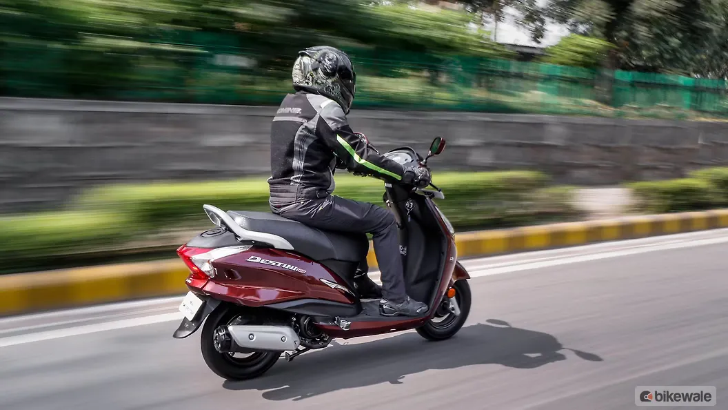 Hero Destini 125 [2018-2023] Action Image – BikeWale