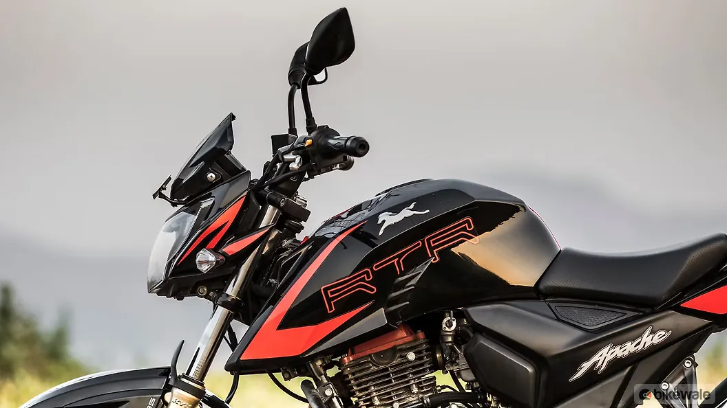 TVS Apache RTR 200 4V Action Image – BikeWale