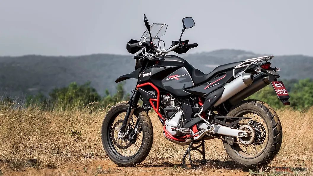 SWM Superdual T Action Image – BikeWale