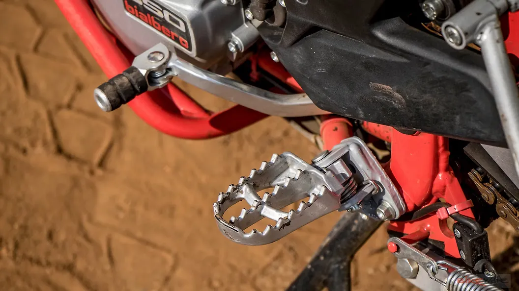 SWM Superdual T Action Image – BikeWale