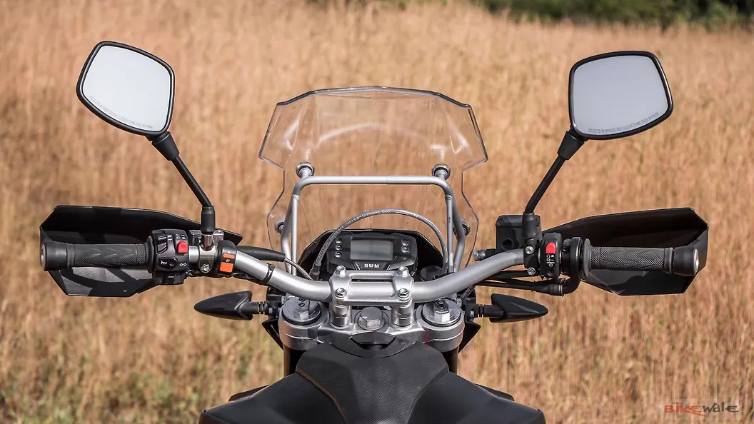 SWM Superdual T Action Image – BikeWale