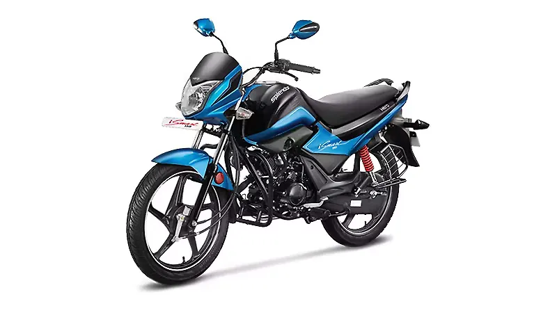 Hero Splendor iSmart 110 Front Three-Quarter Image – BikeWale