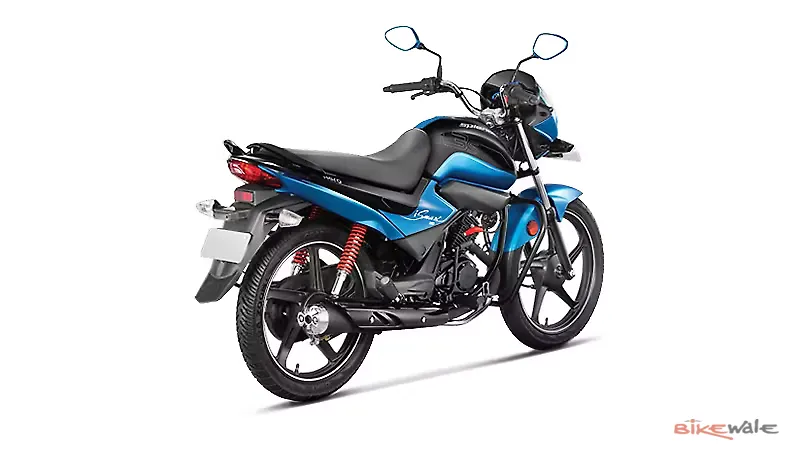 Hero Splendor iSmart 110 Rear Three-Quarter Image – BikeWale