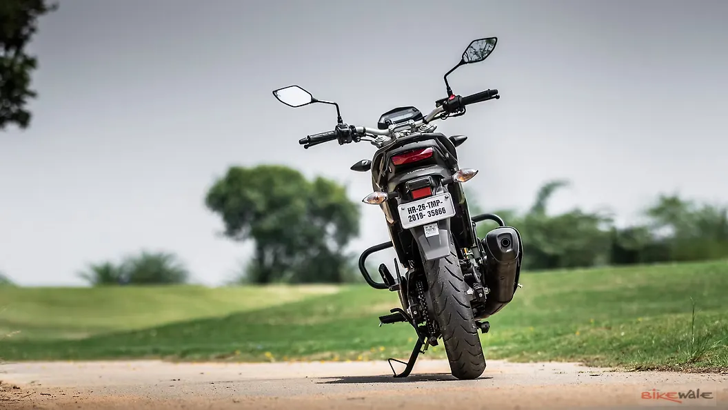 Hero Xpulse 200T Rear Three-Quarter Image – BikeWale