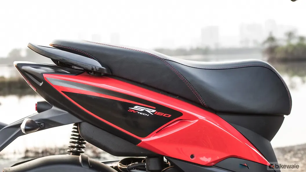 Aprilia SR 150 Action Image – BikeWale