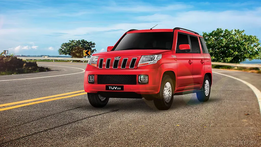 TUV300 [2015-2019] Left Front Three Quarter Image, TUV300 [2015-2019 ...