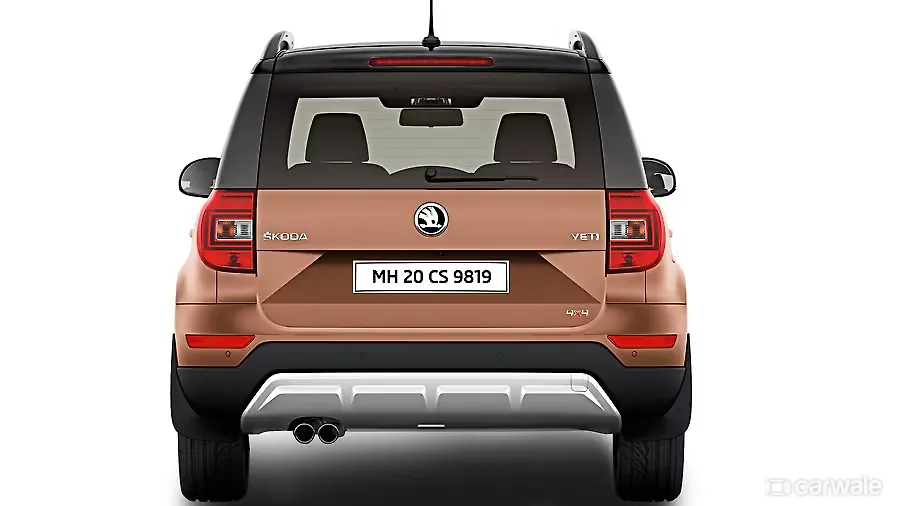 Yeti Rear View Image, Yeti Photos in India - CarWale