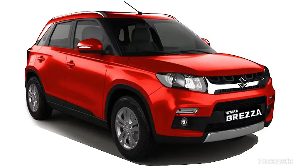 Vitara Brezza [2016-2020] Right Front Three Quarter Image, Vitara ...