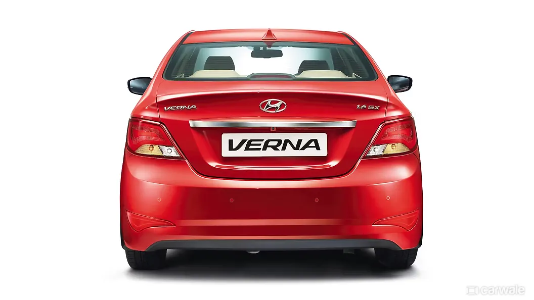 Verna [2015-2017] Rear View Image, Verna [2015-2017] Photos in India ...