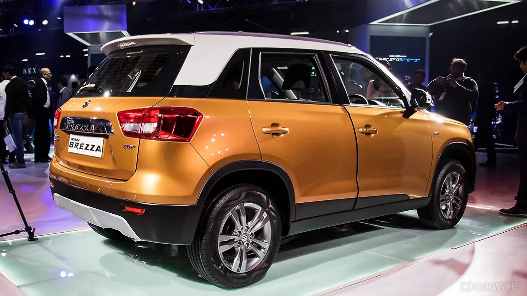 Vitara Brezza [2016-2020] Rear View Image, Vitara Brezza [2016-2020 ...