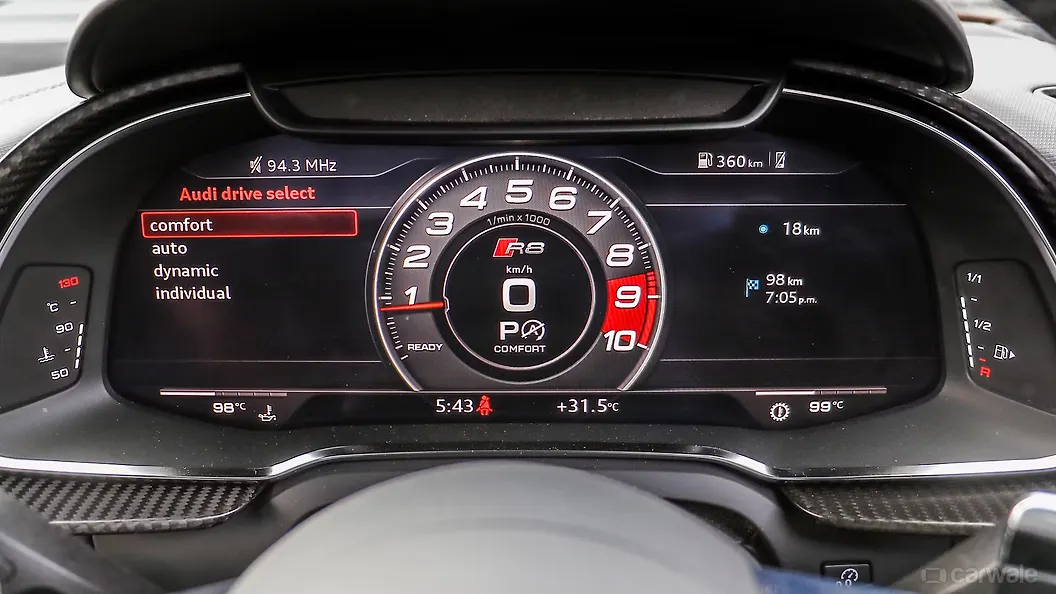 R8 Instrument Panel Image, R8 Photos in India - CarWale
