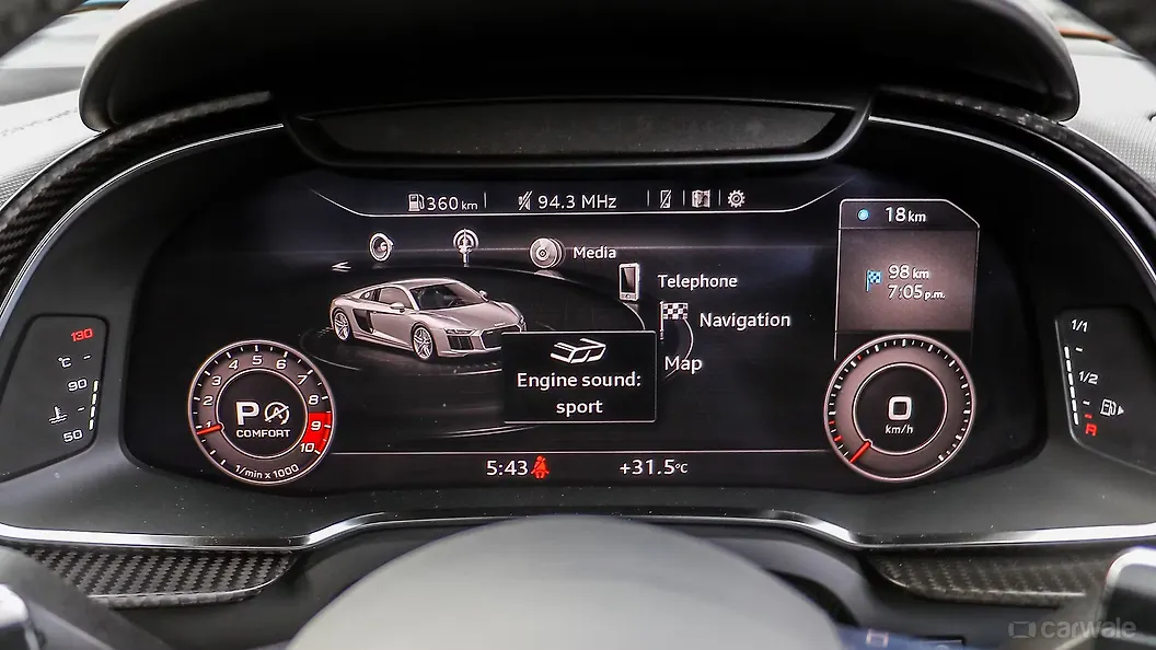 R8 Instrument Panel Image, R8 Photos in India - CarWale