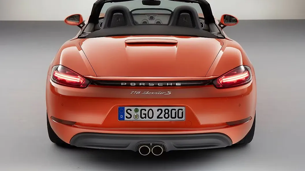 Porsche 718 Photo, Rear view Image - CarWale