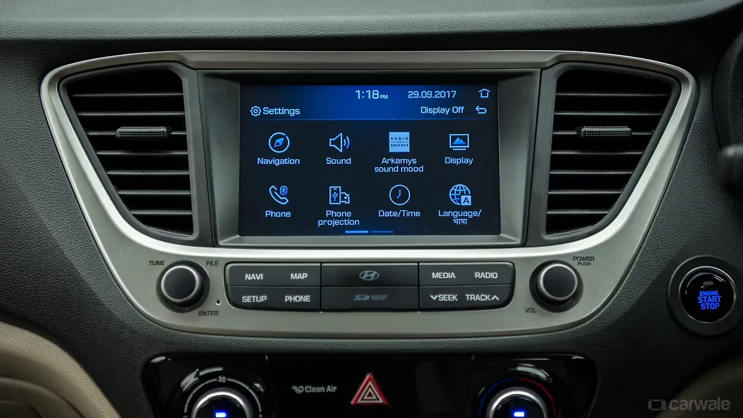 Verna [2017-2020] Interior Image, Verna [2017-2020] Photos in India ...
