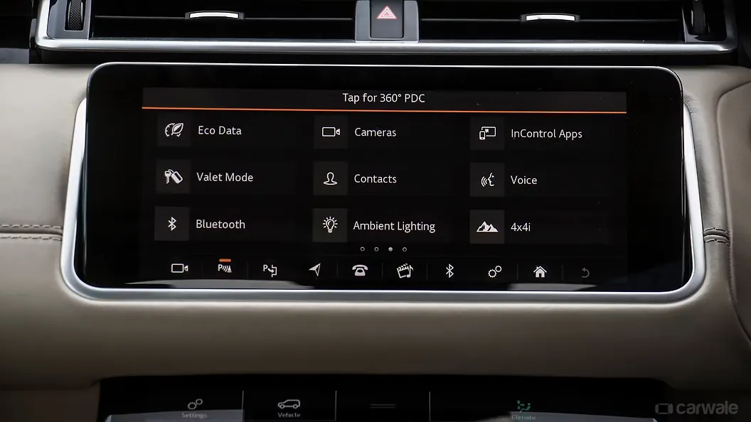 Range Rover Velar Interior Image, Range Rover Velar Photos in India ...