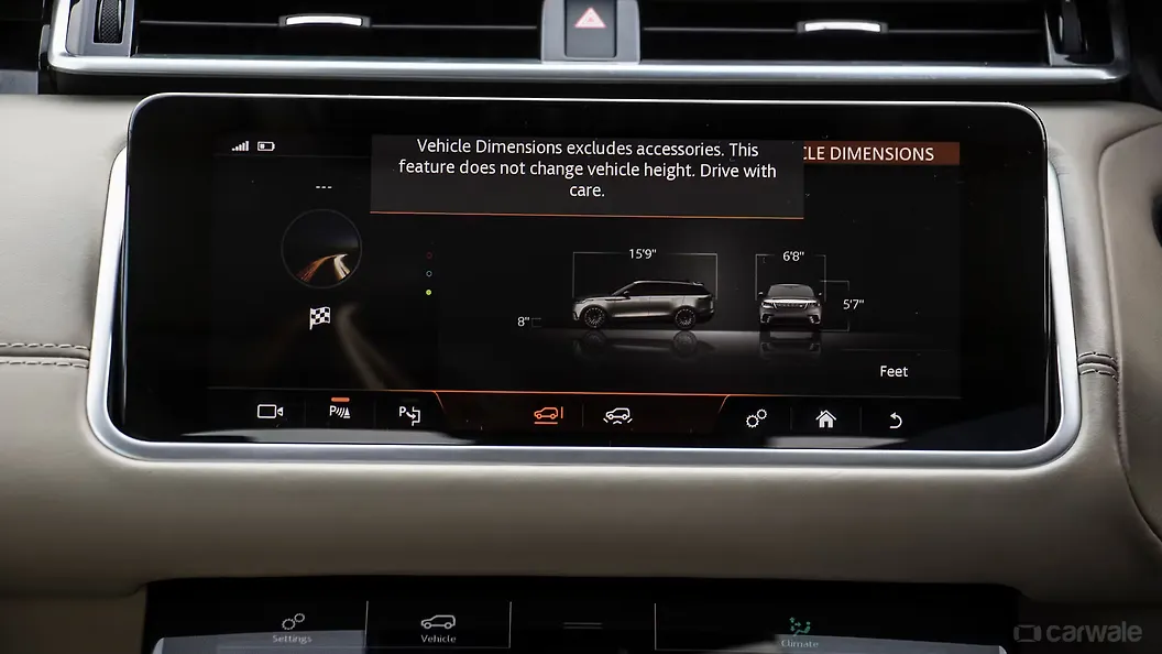 Range Rover Velar Interior Image, Range Rover Velar Photos in India ...