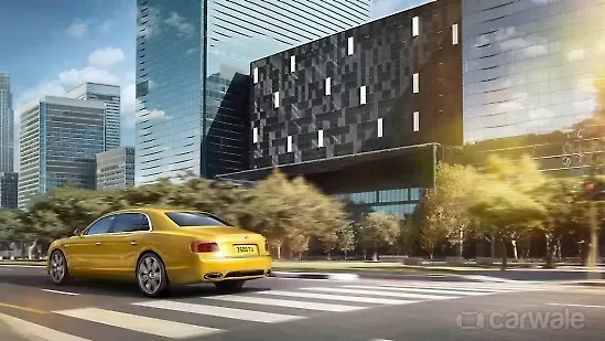 Continental Flying Spur Rear View Image, Continental Flying Spur Photos ...