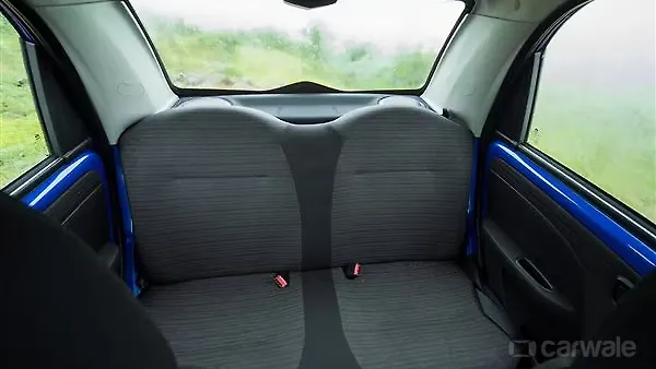 Nano Rear Seat Space Image, Nano Photos in India - CarWale