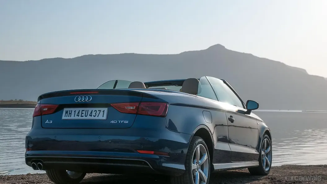 A3 Cabriolet Rear View Image, A3 Cabriolet Photos in India - CarWale