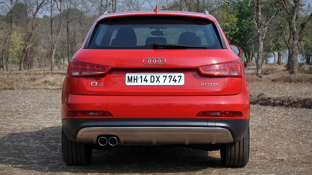 Q3 [2012-2015] Rear View Image, Q3 [2012-2015] Photos in India - CarWale