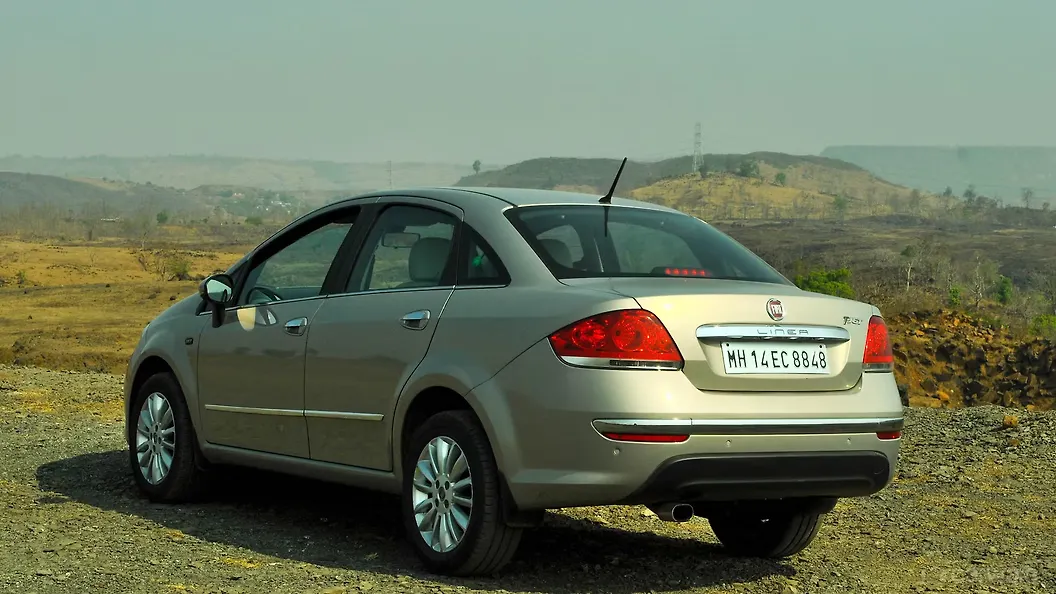 Linea Left Rear Three Quarter Image, Linea Photos in India - CarWale