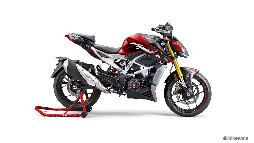 TVS Apache RTR 310 Fiery Red Colour, Apache RTR 310 Colours in India ...