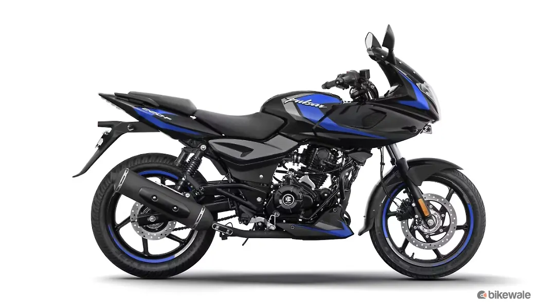 Bajaj Pulsar 220 F Black Ink Blue Colour, Pulsar 220 F Colours in India ...