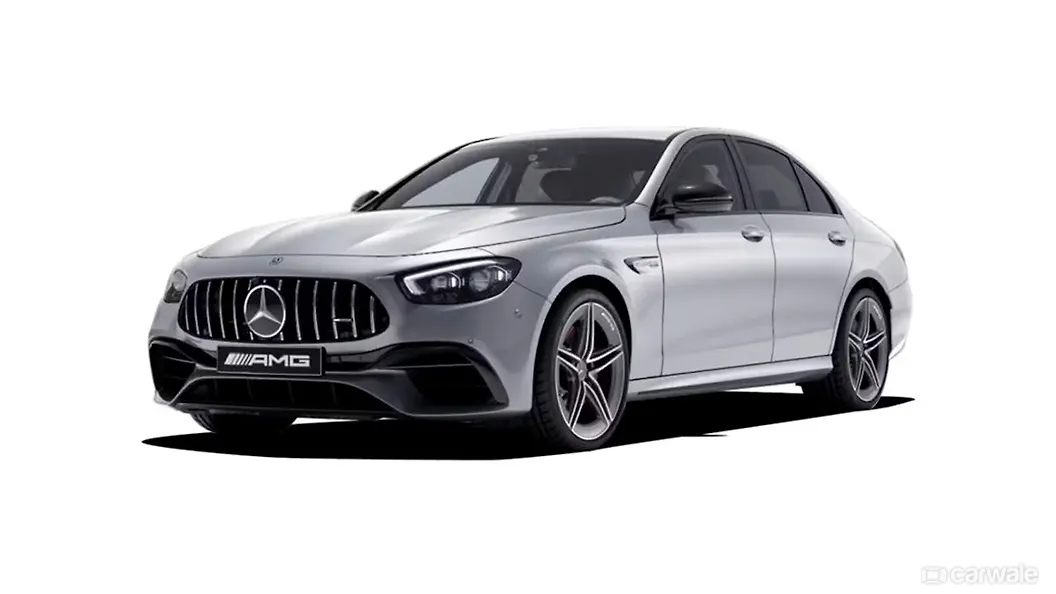 Mercedes-Benz AMG E63 Hi-Tech Silver Colour - CarWale