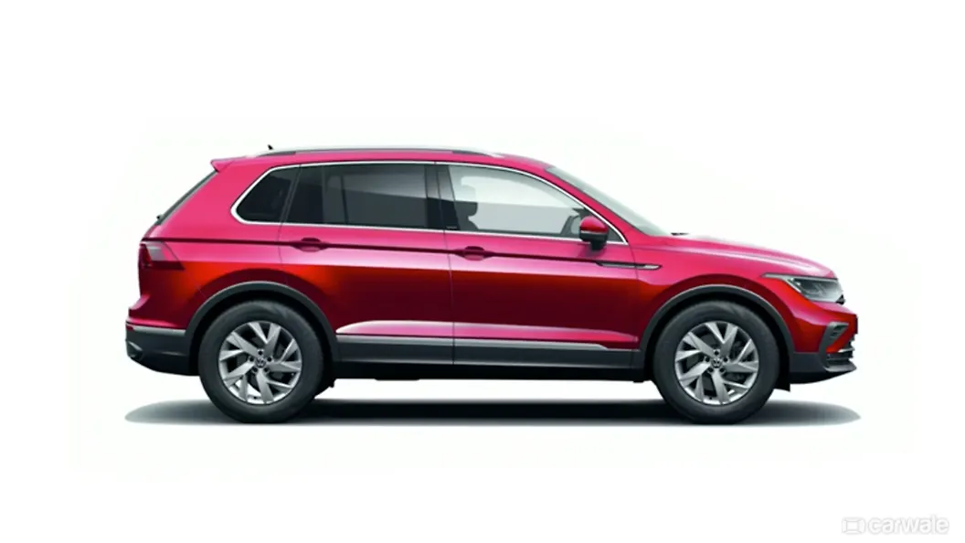 Volkswagen Tiguan Kings Red Colour - CarWale
