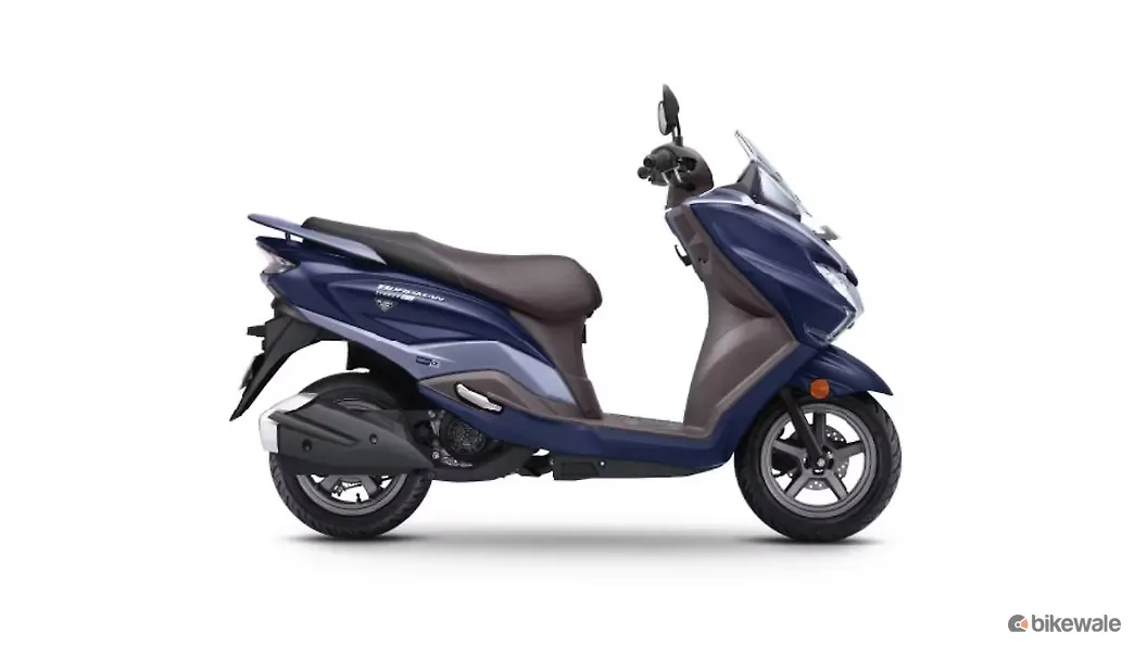 Suzuki Burgman Street 125 [2025] Metallic Matte Stellar Blue Colour ...