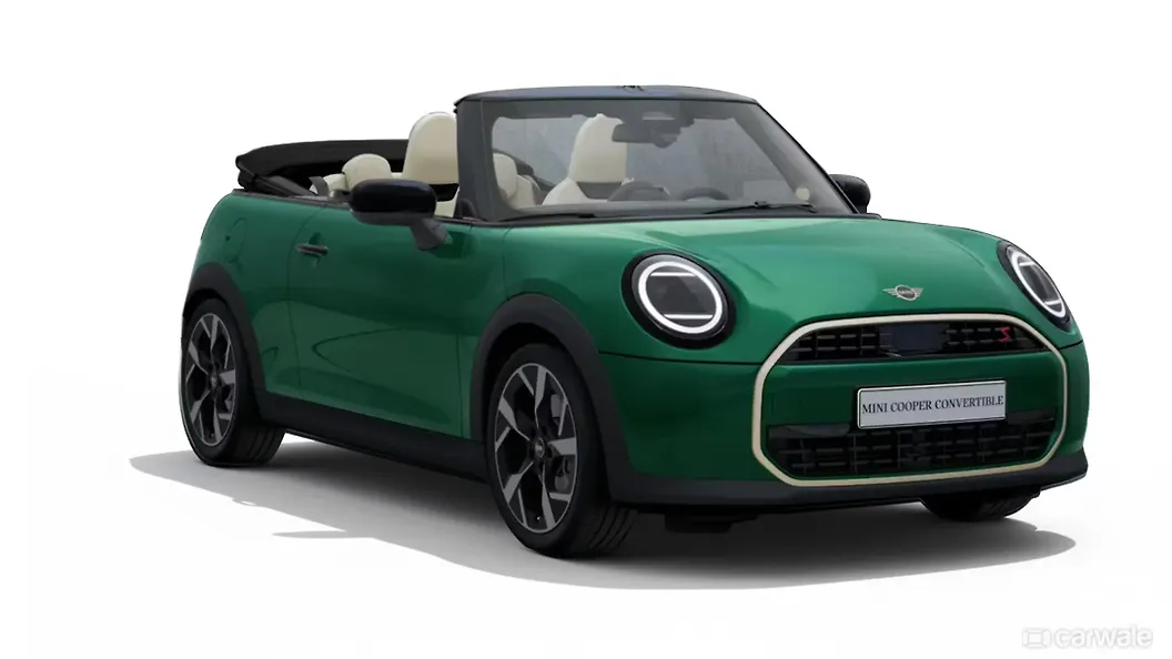 Mini Cooper S Convertible British Racing Green Colour - CarWale