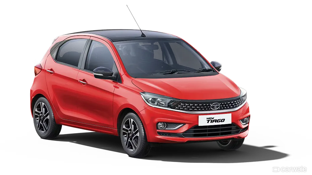 Tata Tiago Flame Red Colour - CarWale