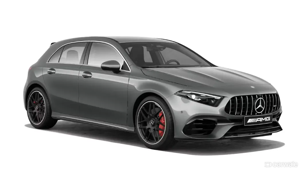 Mercedes-Benz AMG A45 S Mountain Grey Colour - CarWale