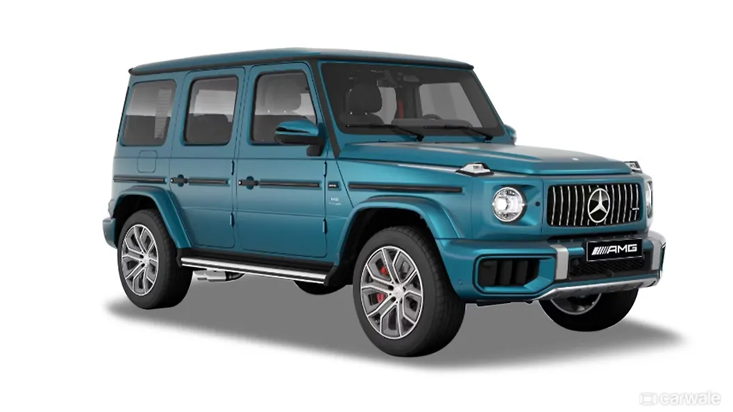 Mercedes-Benz AMG G-Class Hyper blue magno Colour - CarWale