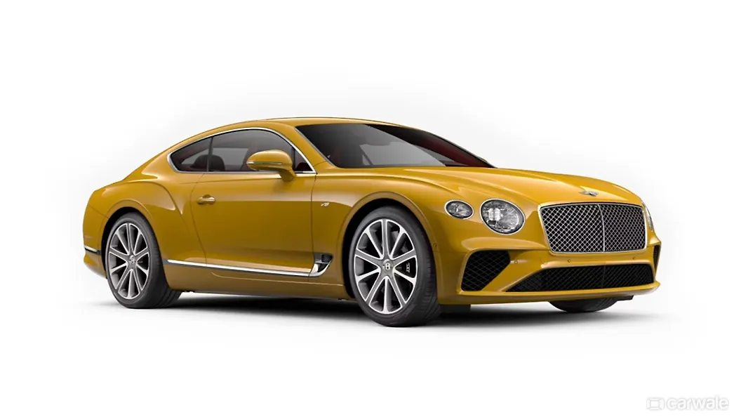 Bentley Continental GT Monaco Yellow Colour - CarWale