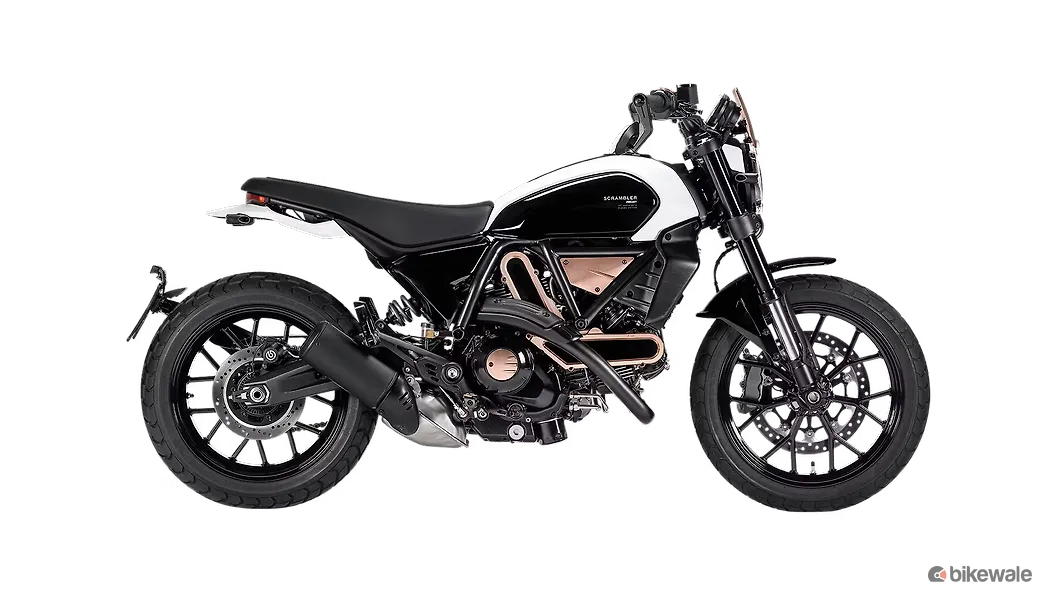 Ducati Scrambler Icon Stone White and Metal Roase Colour, Scrambler ...