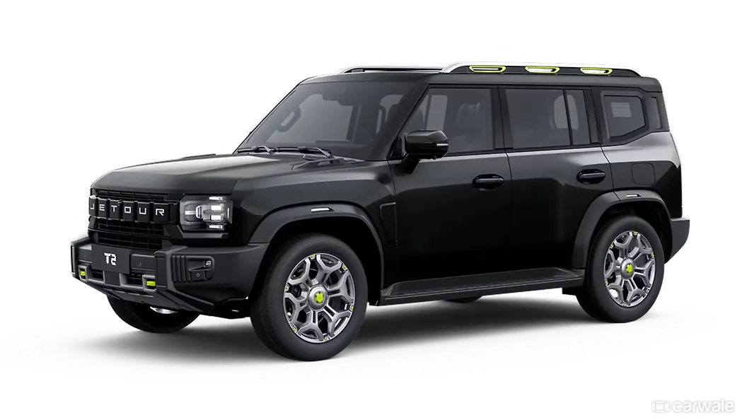JSW Jetour T2 Lime Green Colour - CarWale